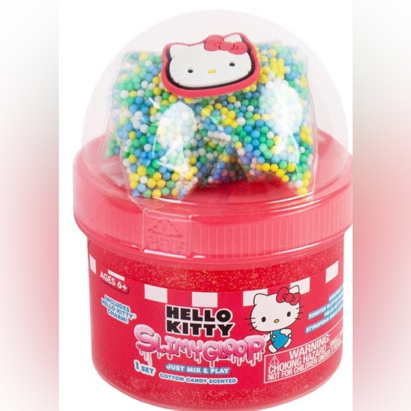 Hello Kitty | Toys | Hello Kitty Slime Kit With Colorful Beads | Poshmark